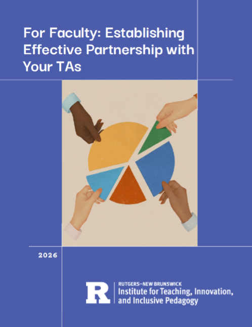 For Faculty Establishing Effective Partnership with Your TAs ...